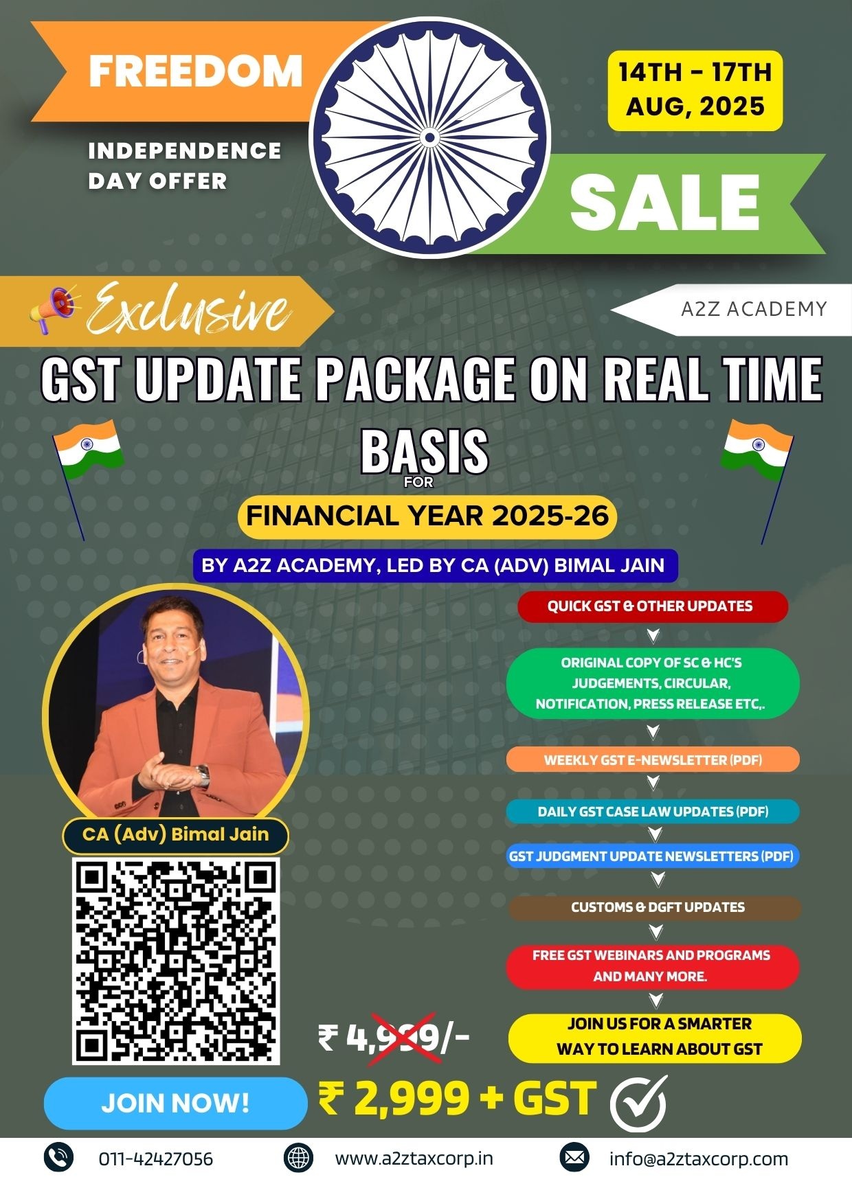 🚀 Exclusive GST Update Package on Real-Time Basis for Financial Year ...