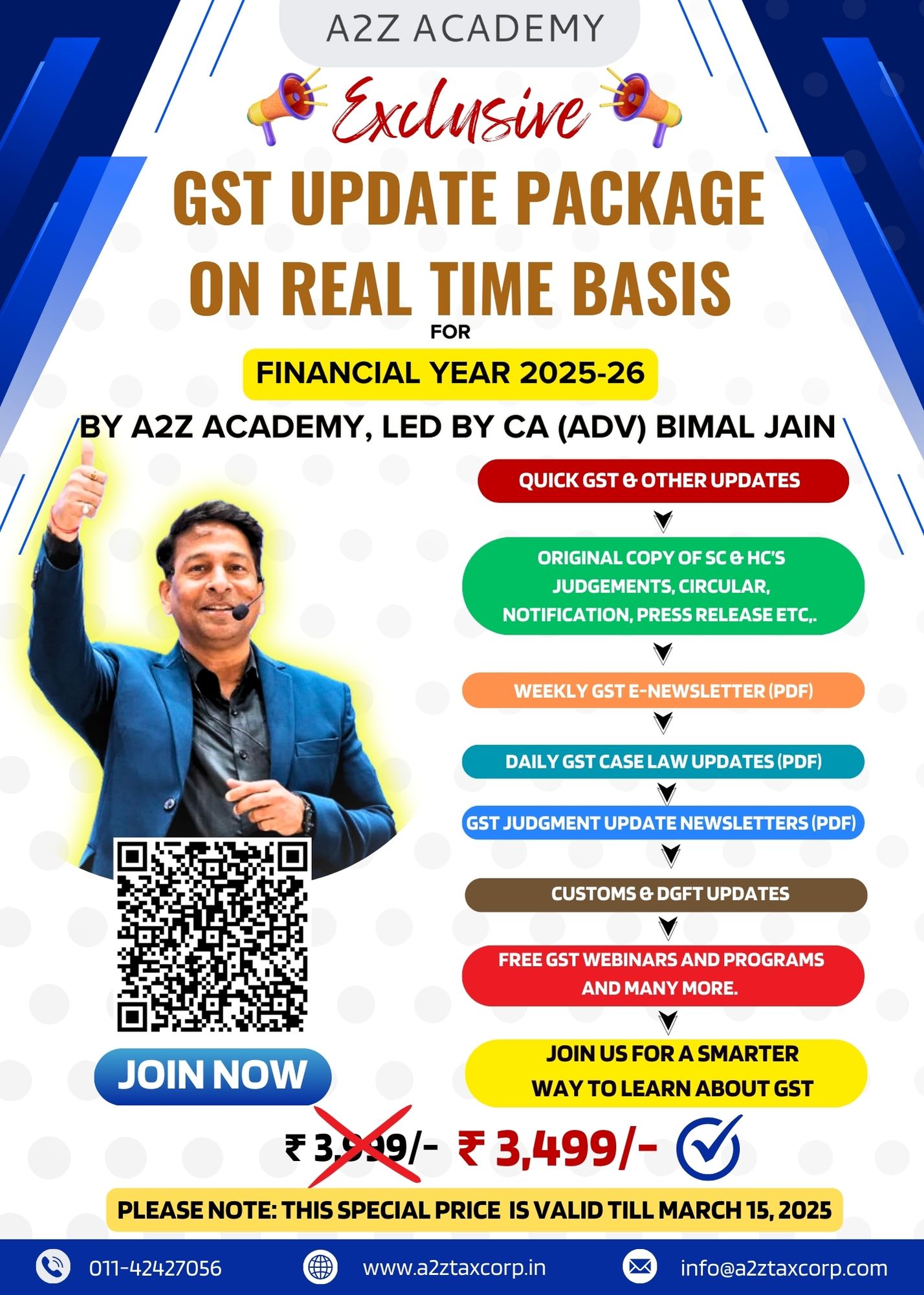 🚀 Exclusive GST Update Package on Real-Time Basis for Financial Year ...