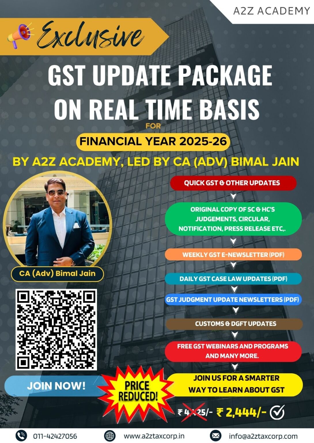 🚀 Exclusive GST Update Package on Real-Time Basis for Financial Year ...